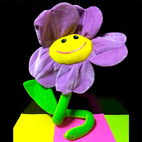 Fiesta | Toys | Fiesta Vtg 9s Giant Bendable Flower Plush 32 | Poshmark